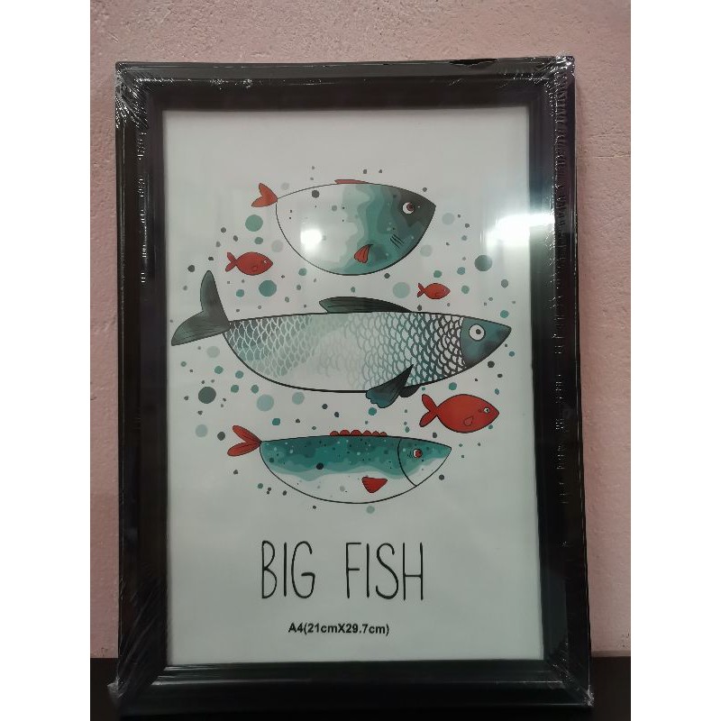 Wall Frame Hitam Putih A4 | Shopee Malaysia