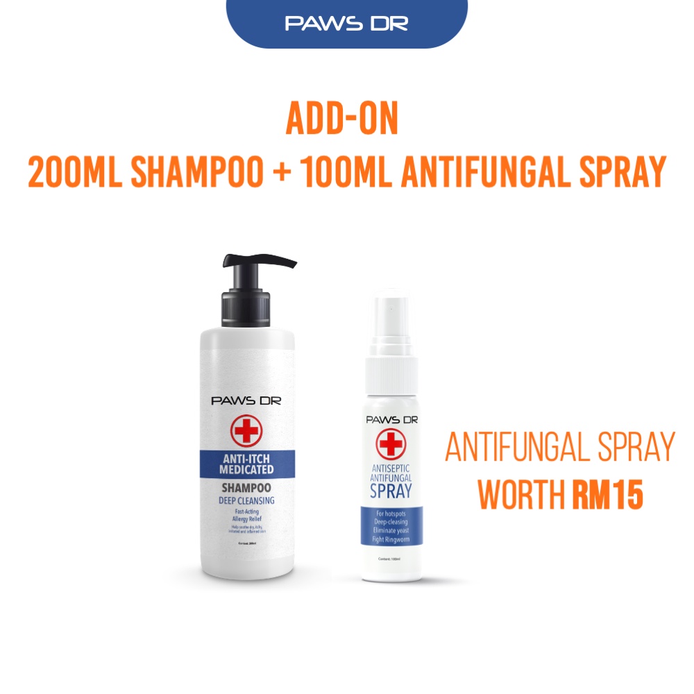 Paws Dr Pet Medicated Shampoo for Cat and Dog Syampu Kucing Anjing ...