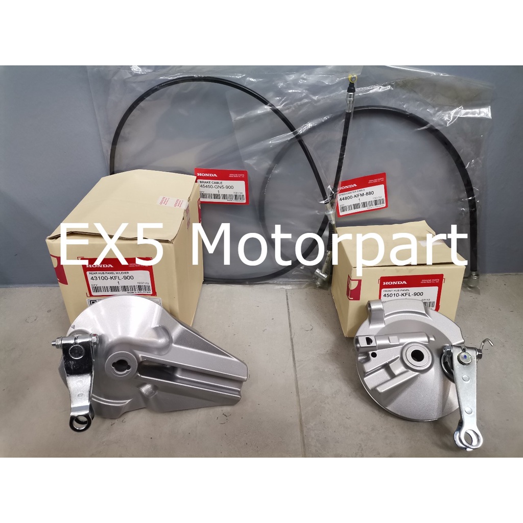 EX5 DREAM WAVE 100 WAVE 125 REAR Hub Panel Brake Hub Panel Belakang ...