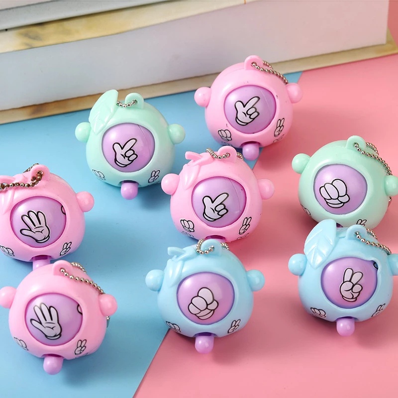 NEW Mini Mora Device Fair Finger-guessing Game Toys/ Rock Paper ...