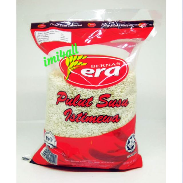 BERAS PULUT SUSU CAP ERA BERNAS 1KG | Shopee Malaysia