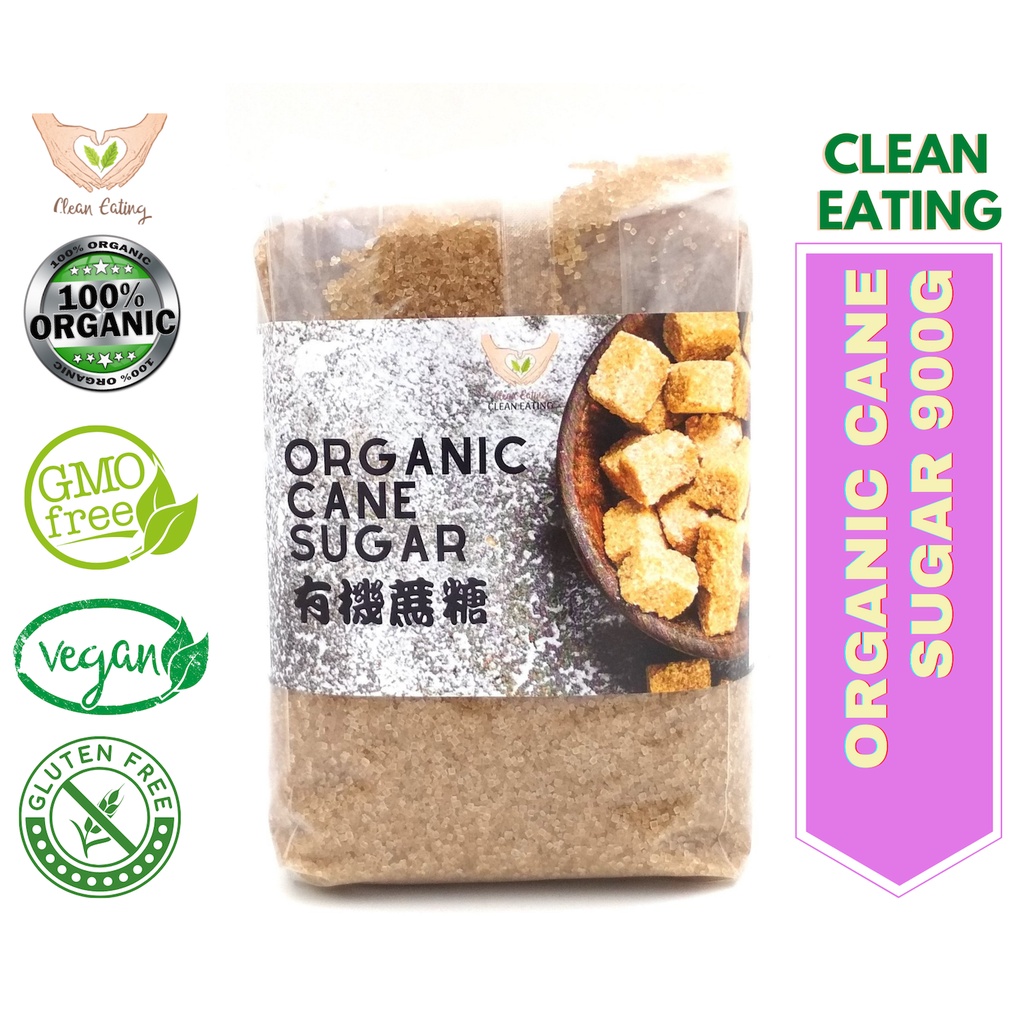 Clean Eating Organic Cane Sugar 900G | Shopee Malaysia