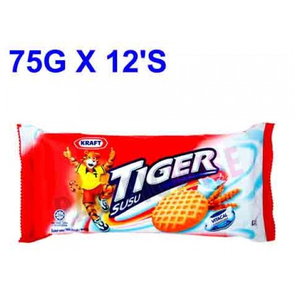 TIGER BISKUT SUSU 75G X 12PCS | Shopee Malaysia