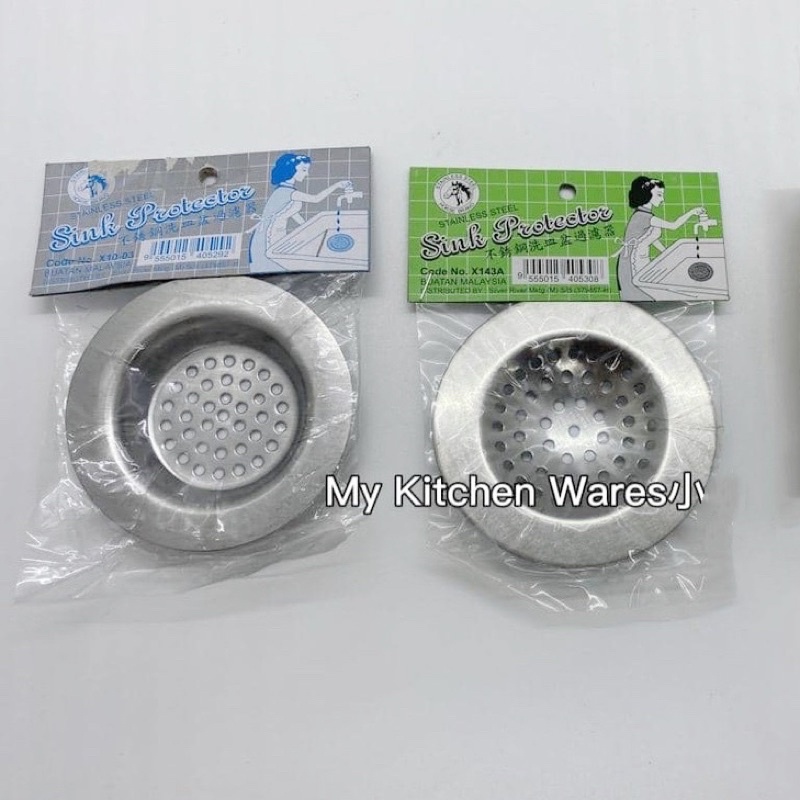 Stainless Steel Kitchen Sink Strainer Floor Drain Filter Cover Bathroom ...