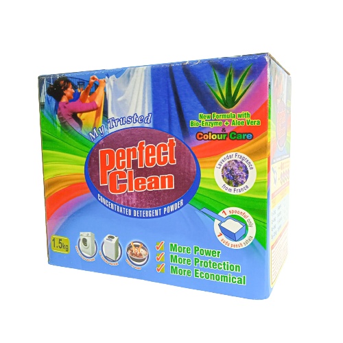 Perfect Clean Concentrated Detergent Powder 1.5KG | Shopee Malaysia