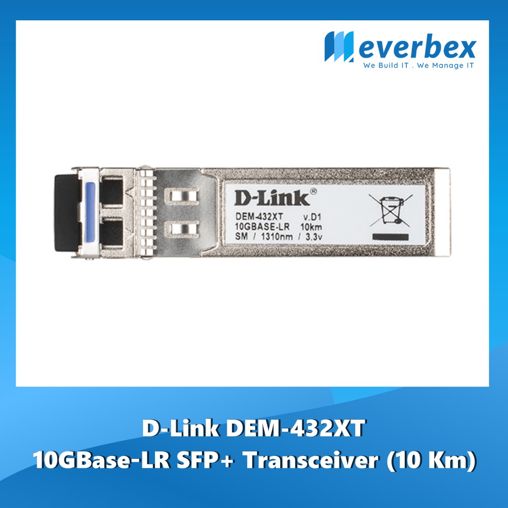 D-Link DEM-432XT 10GBase‑LR SFP+ Transceiver (10 Km) | Shopee Malaysia