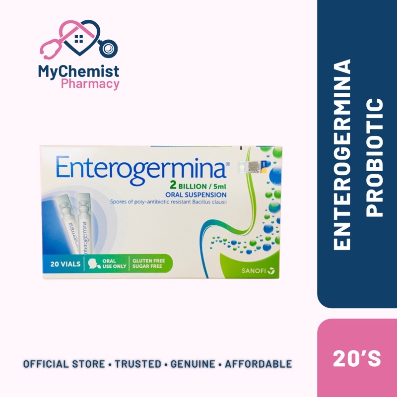 Enterogermina Probiotics Liquid 2Billion/5ml 20's (Box) | Shopee Malaysia