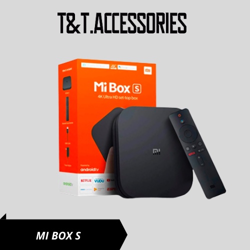 Xiaomi Mi Box S 4K Ultra HD with Bluetooth Voice Remote Control (Global ...