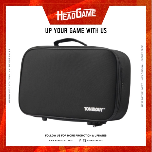 TONI&GUY Portable Waterproof Travel Storage Bag Barber Salon Tool Case ...