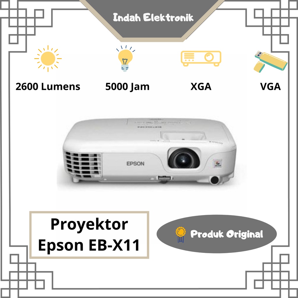 Epson EB-X11 / X-11 Projector | Shopee Malaysia