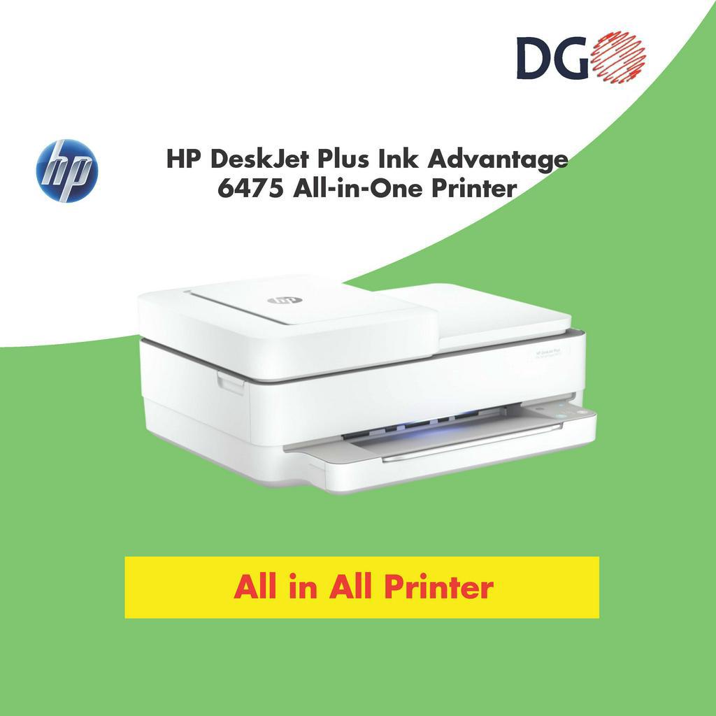 HP DeskJet Plus Ink Advantage 6475 All-in-One Printer | Shopee Malaysia
