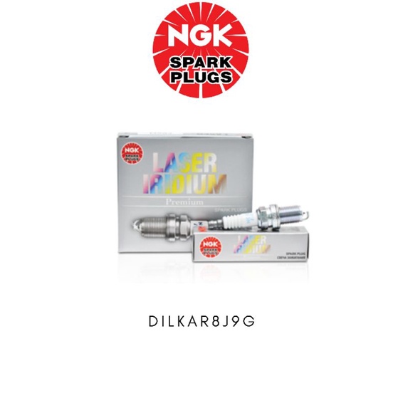 NISSAN GTR R35 NGK LASER IRIDIUM SPARK PLUGS (1 SET/6 PCS) (DILKAR8J9G ...
