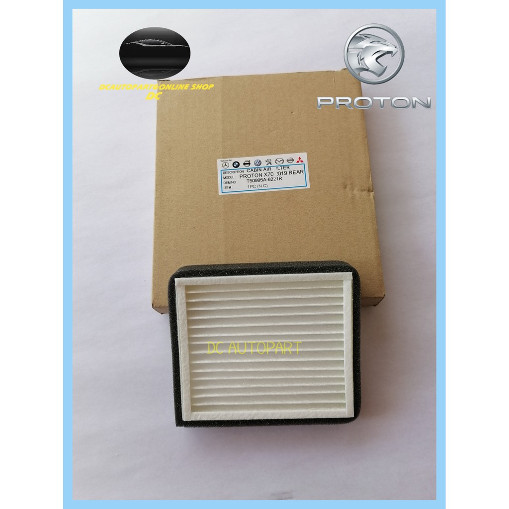 PROTON X70 REAR CABIN FILTER AIRCOND FILTER | Shopee Malaysia