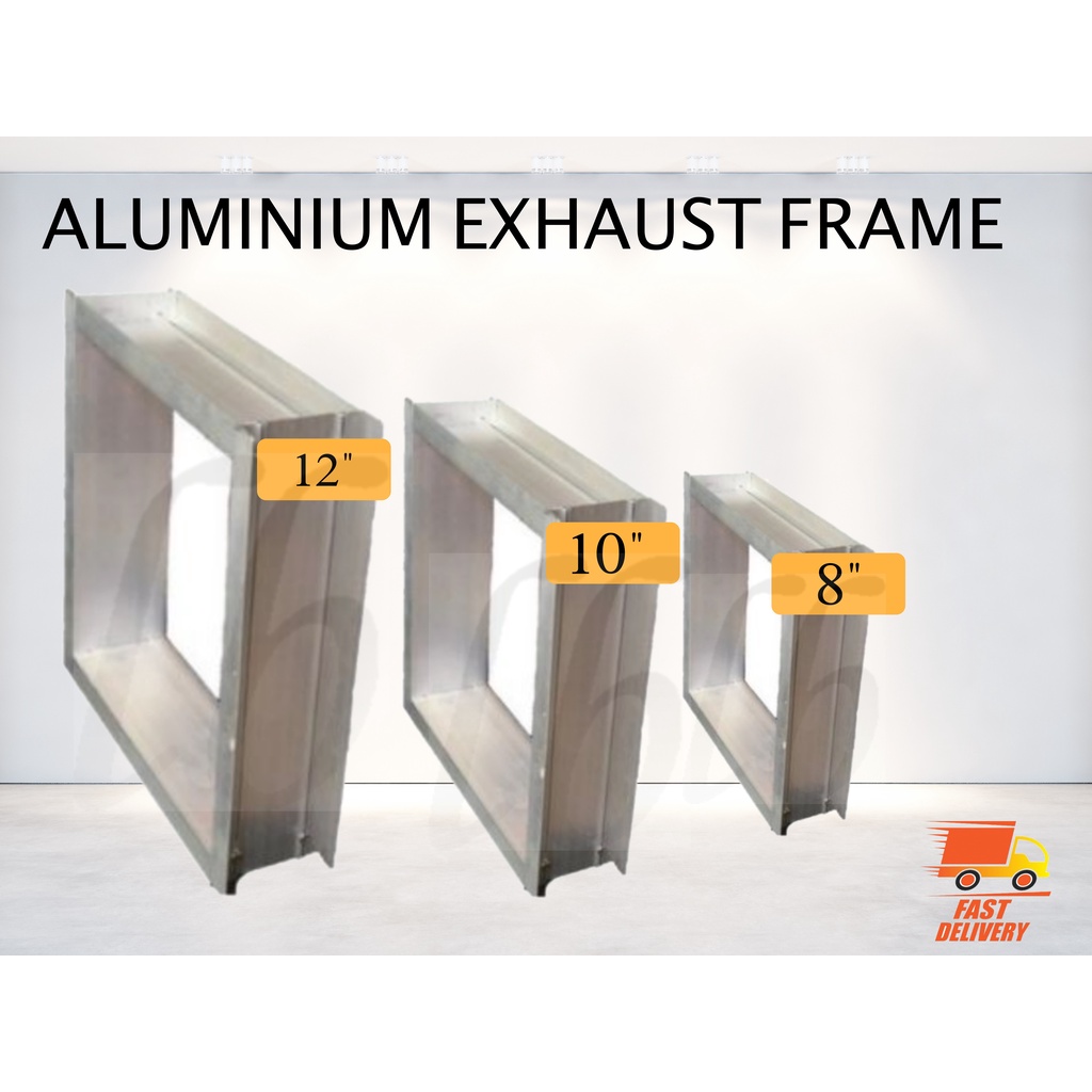 ALUMINIUM EXHAUST FAN FRAME BINGKAI FREM KIPAS 抽风机框 | Shopee Malaysia