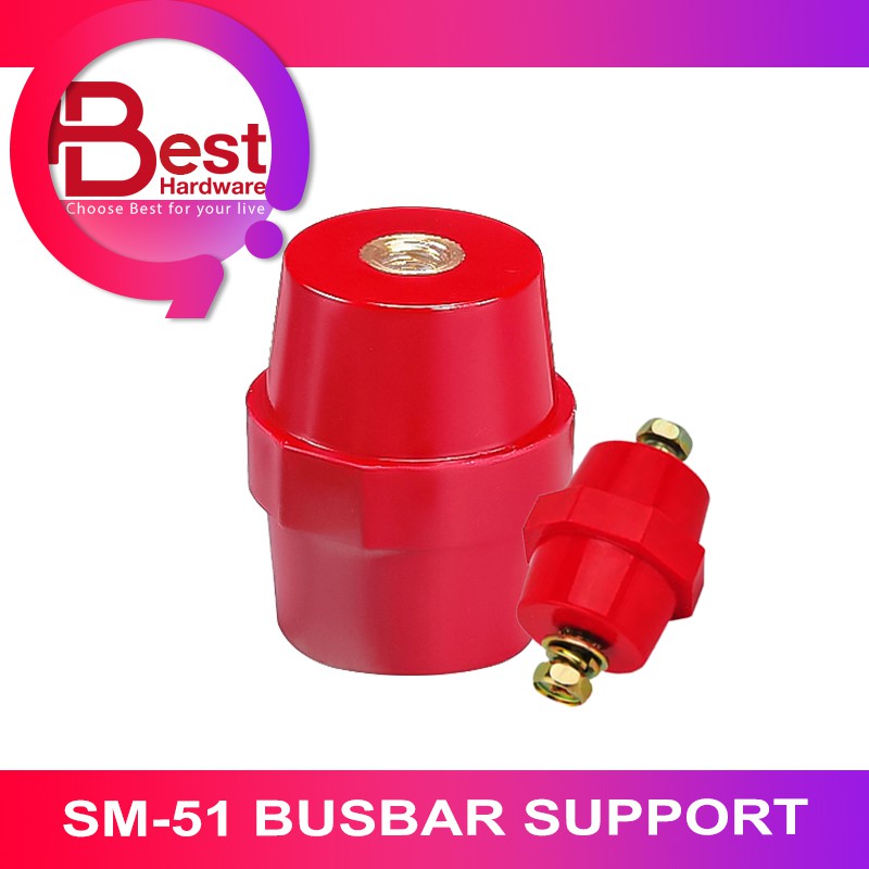 BEST HARDWARE - M8 BUSBAR SUPPORT INSULATOR ( SM-35 , 35MM / SM-51 , 51MM ) | Shopee Malaysia