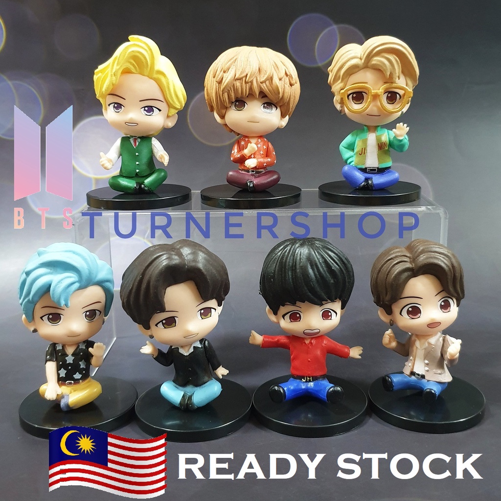 🔥🕺🏻BTS Tiny TAN SERIES D,E,F,G & DNA Mini Figures Cute Collectible Cake Decoration KPOP (7PCS ...