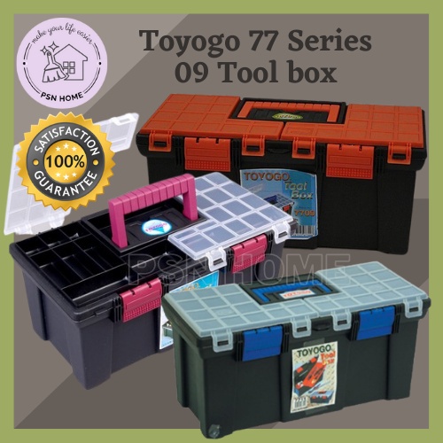 TOYOGO Tool Box Bekas Kotak Alatan Heavy Duty Tools Storage Container ...