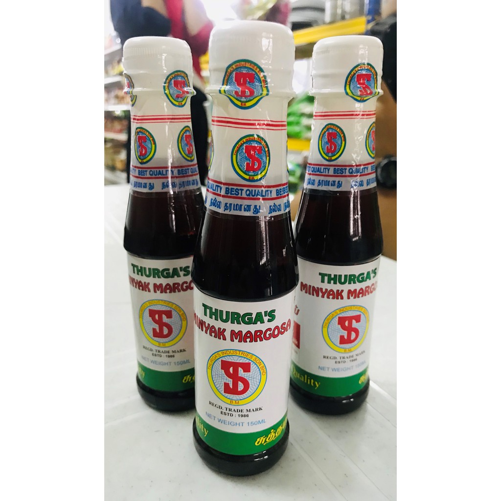 Thurga's Minyak Margosa Pure Neem Oil 150ml | Shopee Malaysia