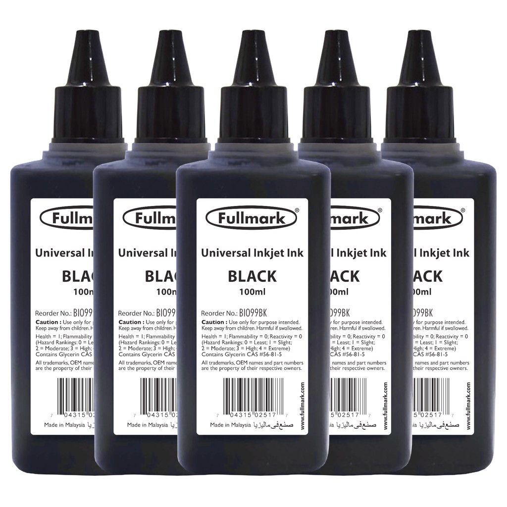 Fullmark Refill Ink Universal for Canon / Epson / HP / Brother ...