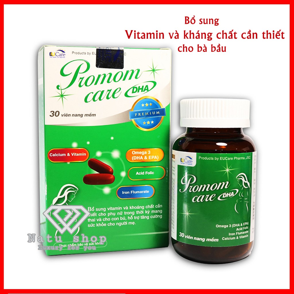 Promom Care pills supplement Omega 3, DHA, EPA and Multivitamins for ...