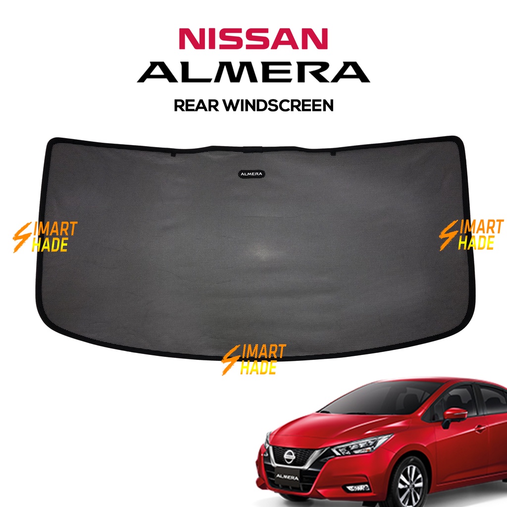 Nissan Almera Turbo 2020-2025 PREMIUM Rear Windscreen Sunshade Simart ...