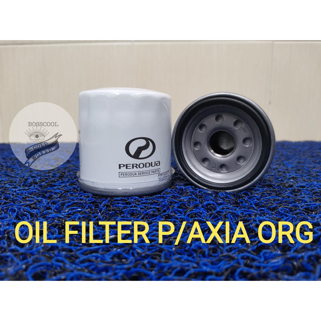 PERODUA (100%ORIGINAL) OIL FILTER BEZZA AXIA MYVI 2018+ ARUZ TOYOTA ...