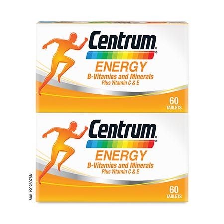Centrum Energy 60 Tablets x 2 (EXP:08/2025) | Shopee Malaysia