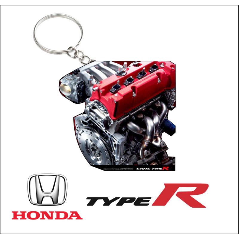honda engine vtec i-vtec dohc typeR keychain | Shopee Malaysia