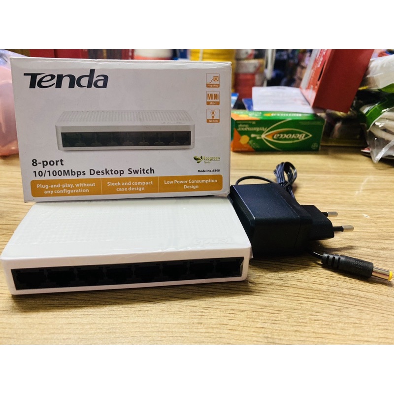 Tenda 8-port network switch - Genuine product | Shopee Malaysia