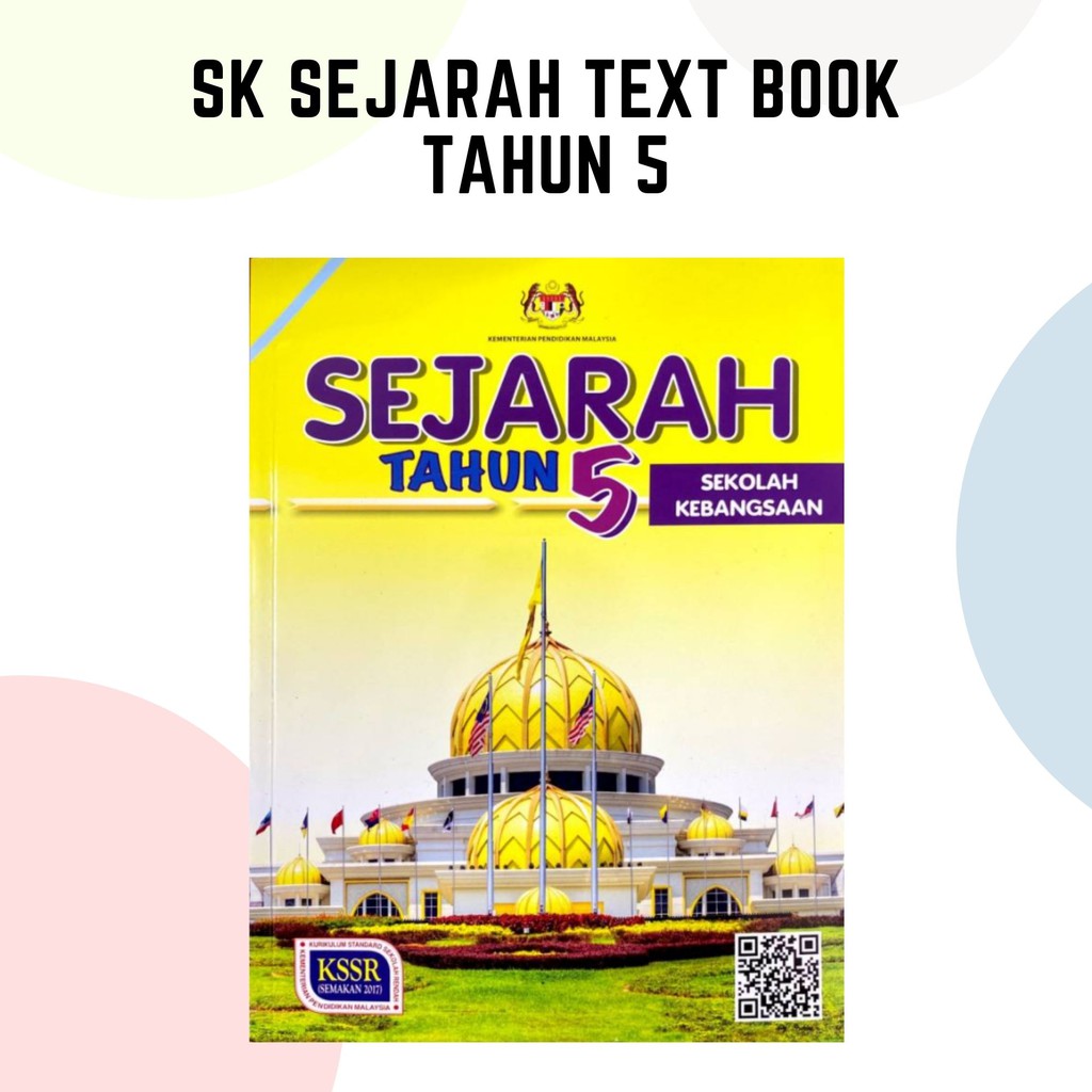 Text book Sejarah Tahun 5 Buku Teks Sejarah | Shopee Malaysia