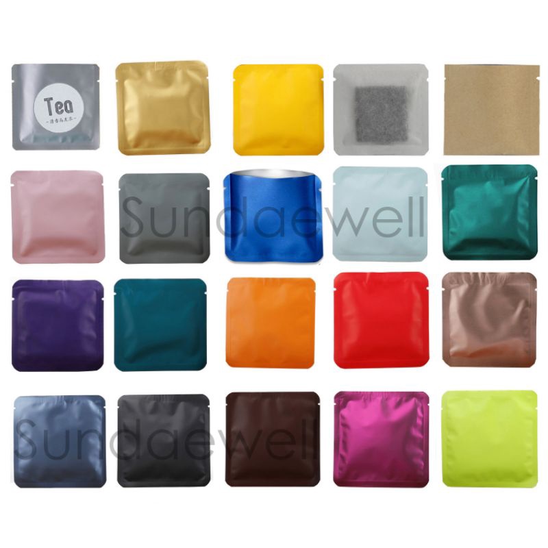 Extra Tebal Thick Aluminum Packaging Bag Tea Cold Brew Teh Beg Kopi ...