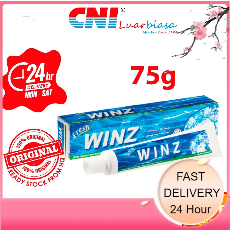 CNI Winz Fluoride Toothpaste 75g With Xylitol, Calcium and Phosphate ...