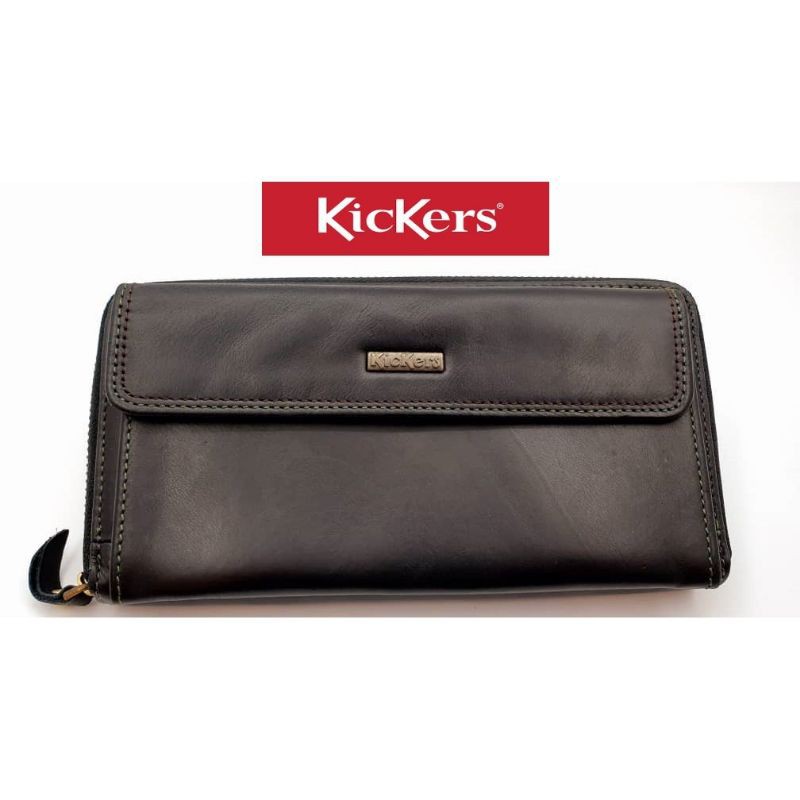 Original Kickers Full Zipper Long Wallet C50250-DNG | Shopee Malaysia