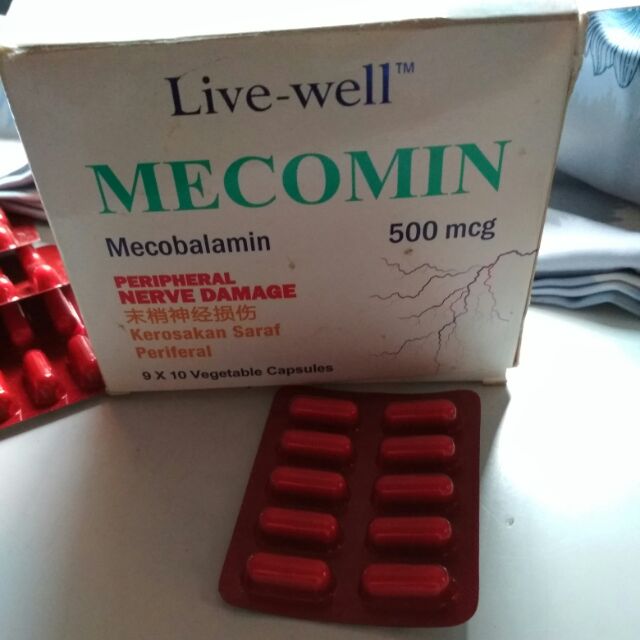 livewell mecomin 500mcg (10 biji) | Shopee Malaysia