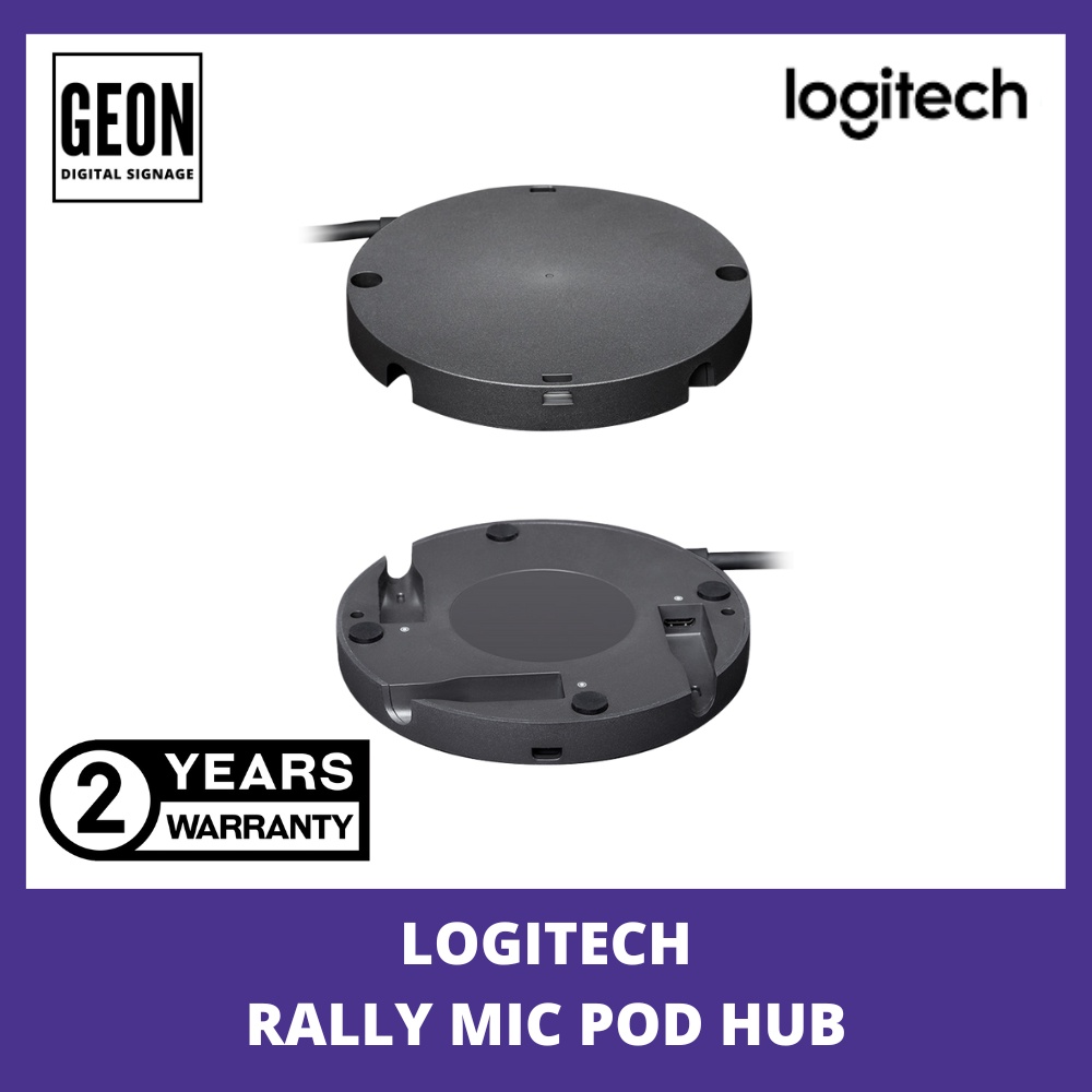LOGITECH Rally Mic Pod Hub (939-001647) - 2 Years LOGITECH Malaysia ...