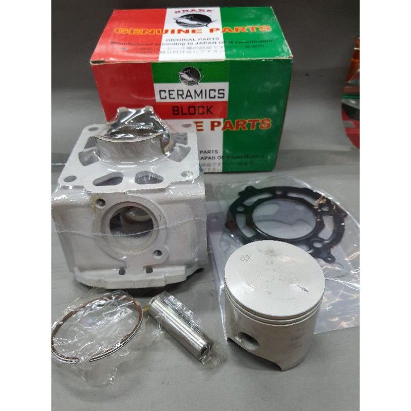 BLOCK KIT SHARK / YWL / M-MATE (CERAMIC) KAWASAKI NINJA150 DOUBLE RR ...