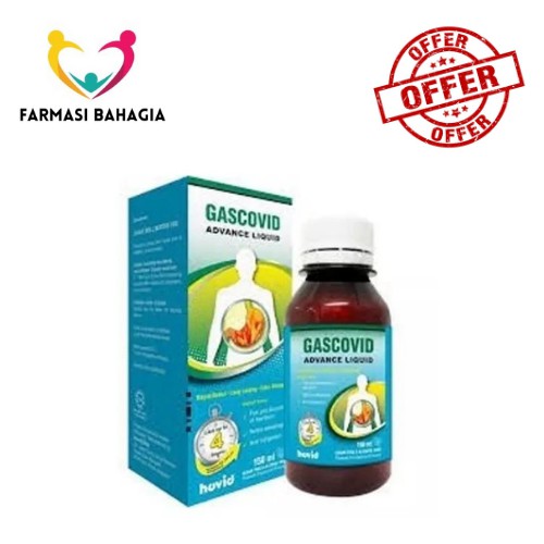 [ Exp 8/2026 ] HOVID GASCOVID ADVANCE LIQUID 150ML - For Relief of ...
