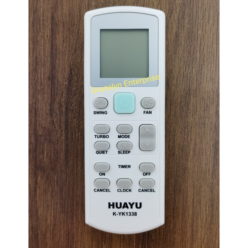 Huayu K-YK1338 Daikin York Universal Air Conditioner Aircond Remote Control | Shopee Malaysia