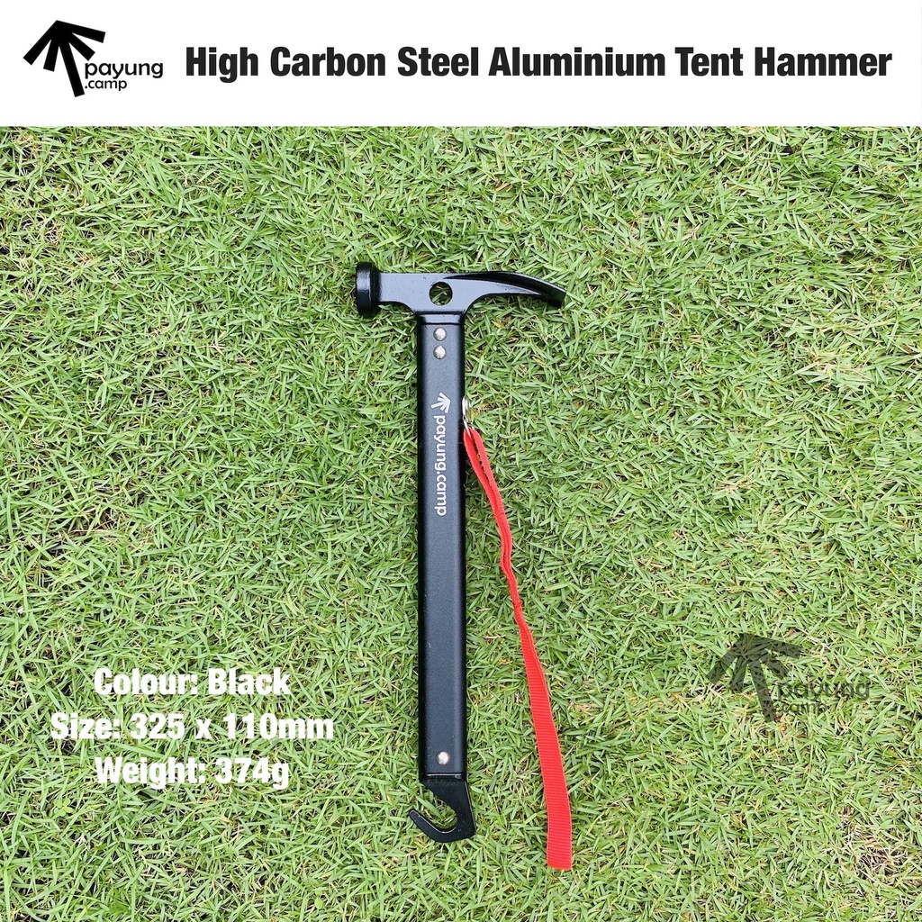 PAYUNG.CAMP/CAMPINGMOON Multifunction Outdoor Camping Hammer High ...