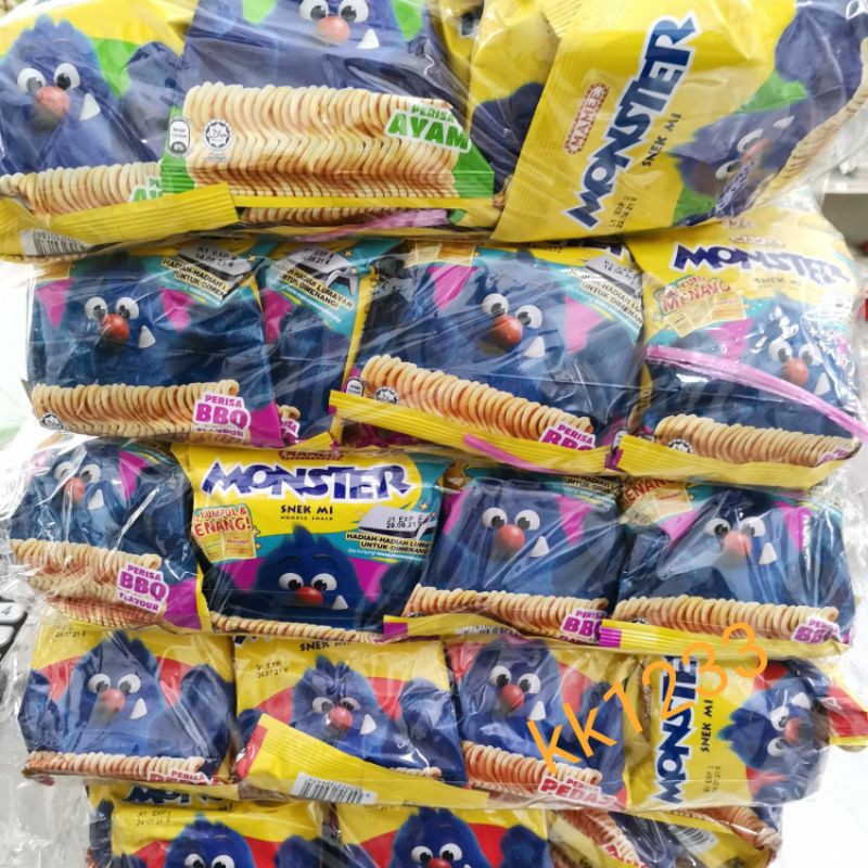 Mamee Monster Snek Mi 15g x 30pcs | Shopee Malaysia