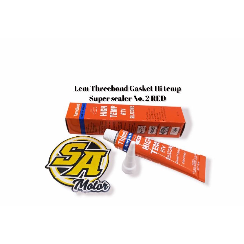 MERAH Threebond SUPER SEALER RED GLUE HIGH TEMP NET 30G RTV | Shopee ...