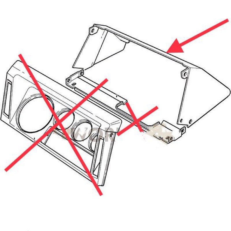 land rover defender meter cover bracket | Shopee Malaysia