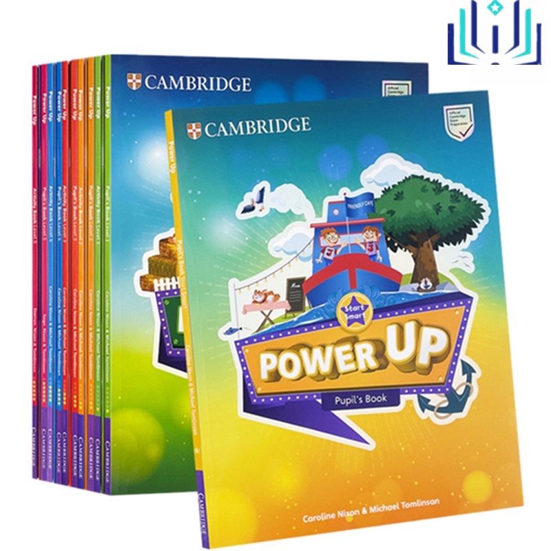 English “Power Up Level Starter /1/2/3/4/5/6” Primary School Student's ...