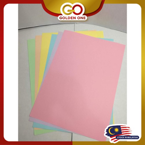 A4 LIGHT COLOUR PAPER 30SHEET 1PACK 80GSM | Shopee Malaysia