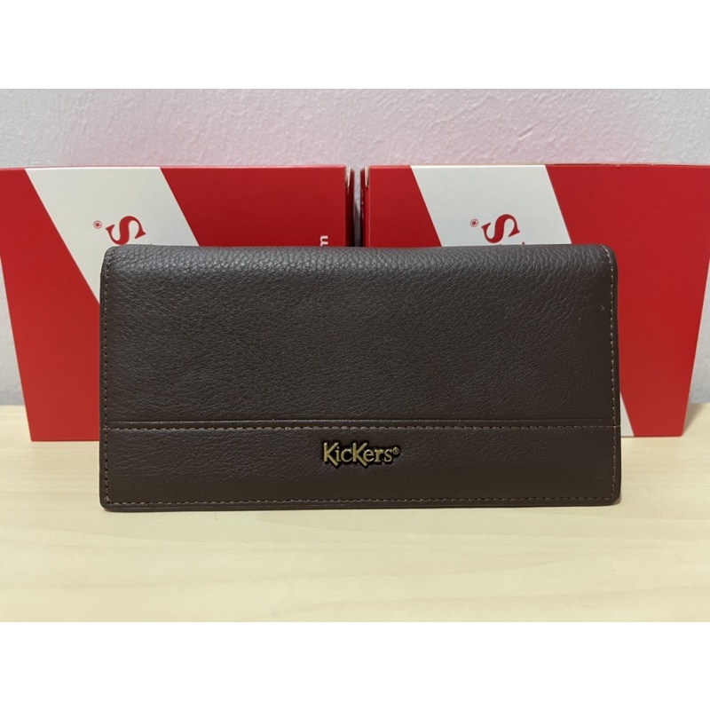 Original Kickers Genuine Leather Long Wallet IC51413-DNN (BROWN ...