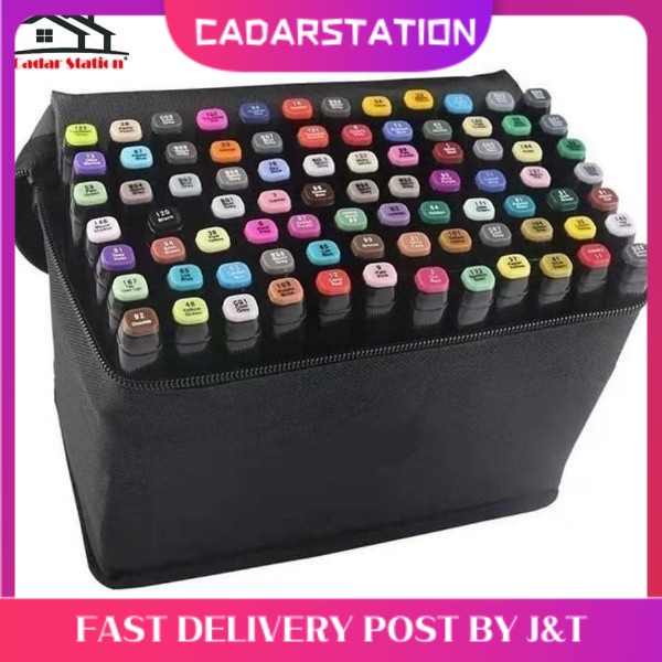 CS_Touch Art Markers Brush Pen Warna Drawing Art Supplies Twin Tip ...