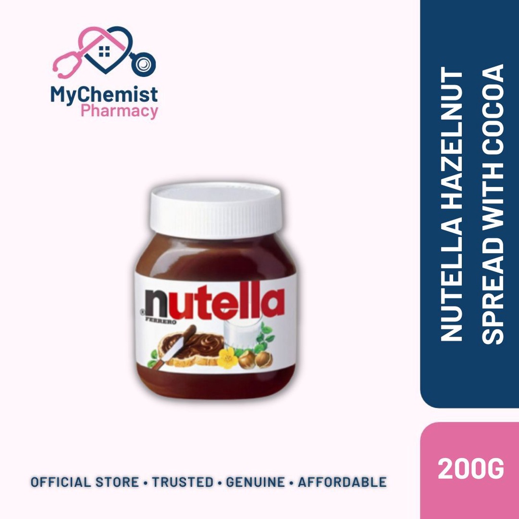 Nutella Hazelnut Chocolate Spread 200g | Shopee Malaysia