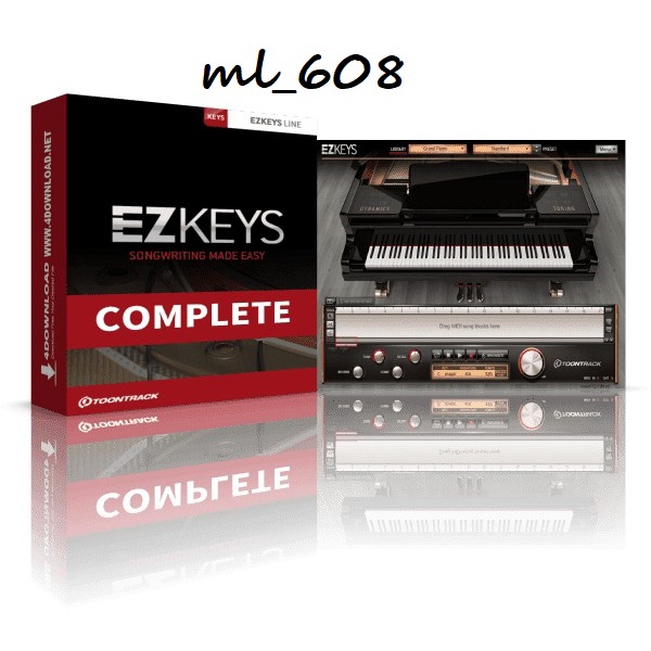 EZKeys Complete - Toontrack [VST, AAX] (WINDOWS) | Shopee Malaysia