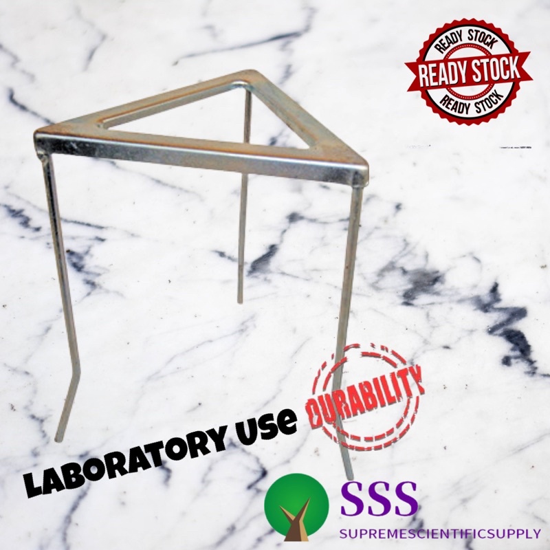 🔥[Ready stock]🔥Laboratory Iron Tripod Stand (Triangle shape) | Shopee ...