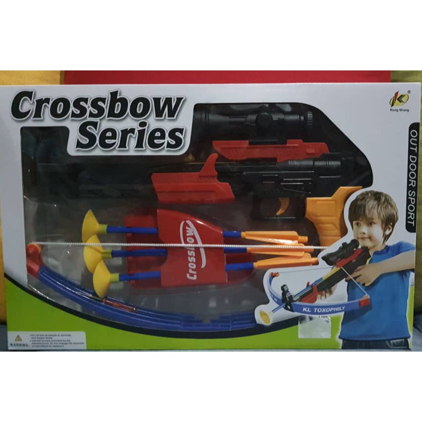 🔥 READY STOCK🔥 SUPER REAL CROSSBOW SERIES ARCHERY SHOOTING PLAY SET FOR ...